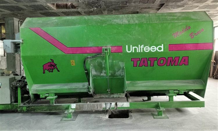 TATOMA MT-13-E HORIZONTAL MIXER FOR SOLIDS 6,000KG WITH LOAD CELLS