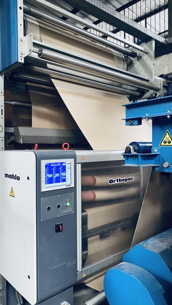 Mahlo, Monfongs 868 1900 working width Sanforize machine with Mahlo ...