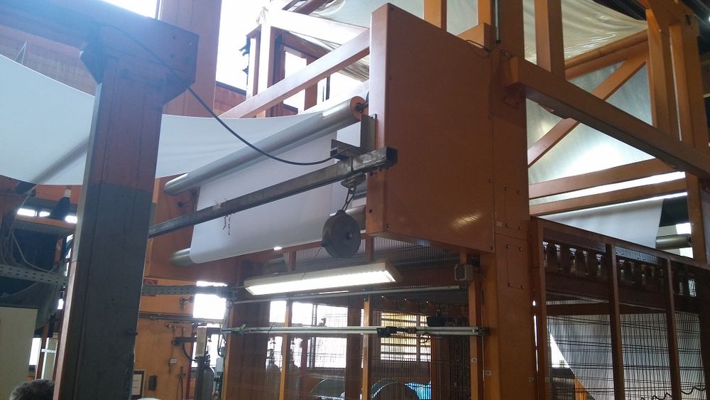Schmid Flame lamination machine