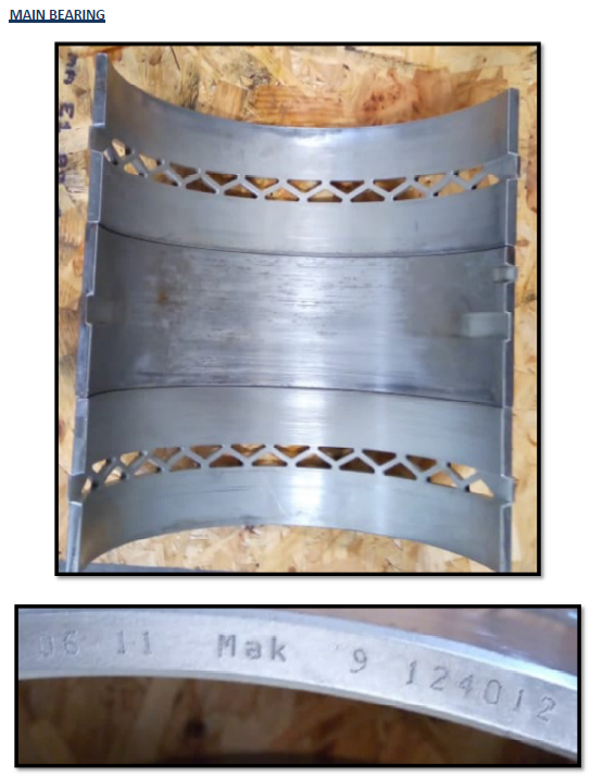 6 Mak MAK M32 - major genuine spares for sale