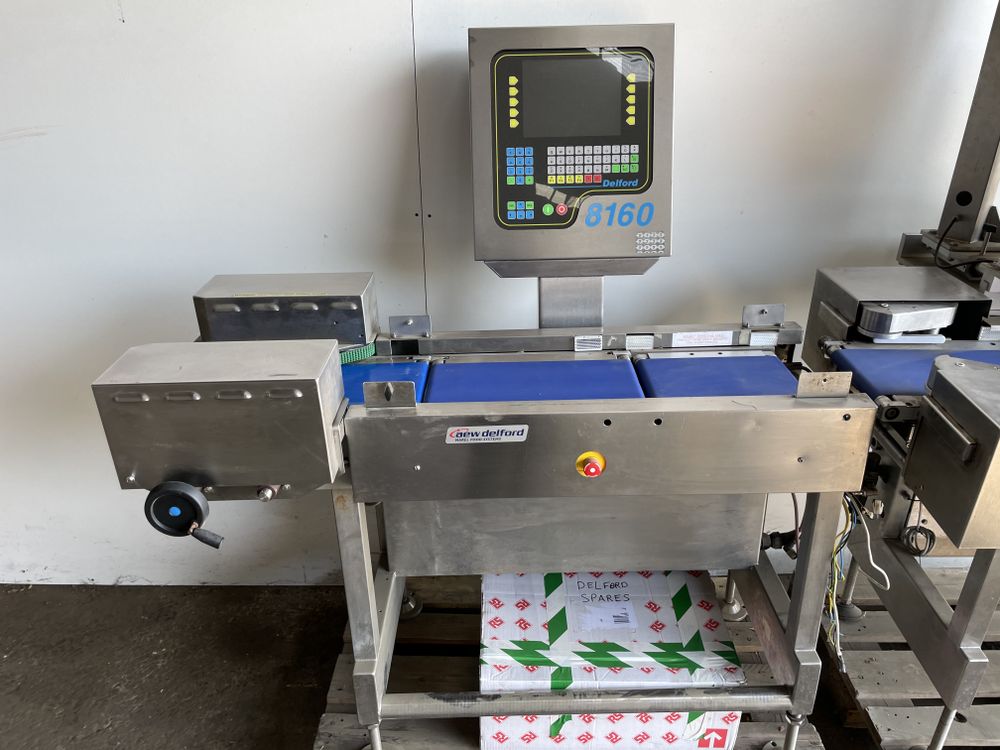 AEW Delford, Marel 8160 weigh price labeler