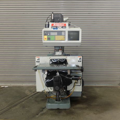 Bridgeport SERIES I R2E4 CNC VERTICAL MILL WITH BOSS 9 CNC 4200 RPM