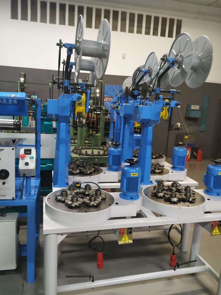 5 Ratera 12-12/115 Braiding machines