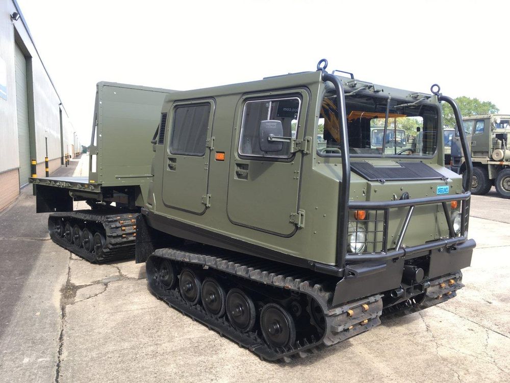 10 Hagglunds Bv206 Load Carrier with Crane