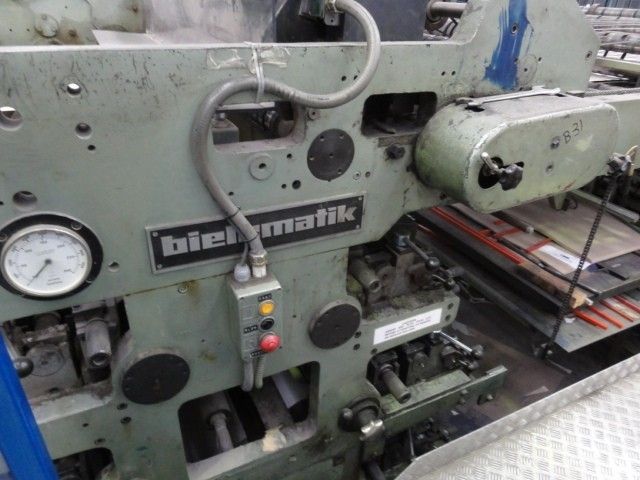 Bielomatik 1200 m RULING machine Mdl.98, BACK FOR SALE AT SMALL LOT/LOC ...