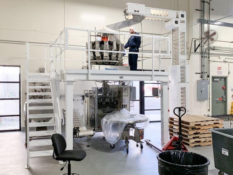 108x108x78 Rotary Head Scale Mezzanine