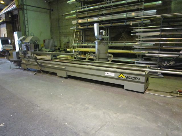 Emmegi Classic 500 Aluminium saw CNC Control