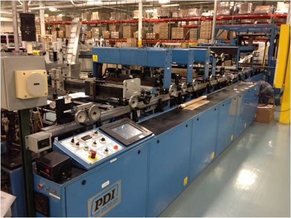 Hudson Sharp, PDI Servo stand up Pouch machine