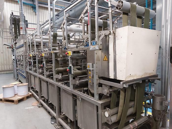 Mageba Ribbon dyeing and finishing line