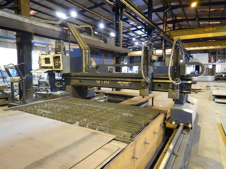 Messer Griesheim 21 000 x 3000 mm (2x plasma) Messer Griesheim Omnimat ...