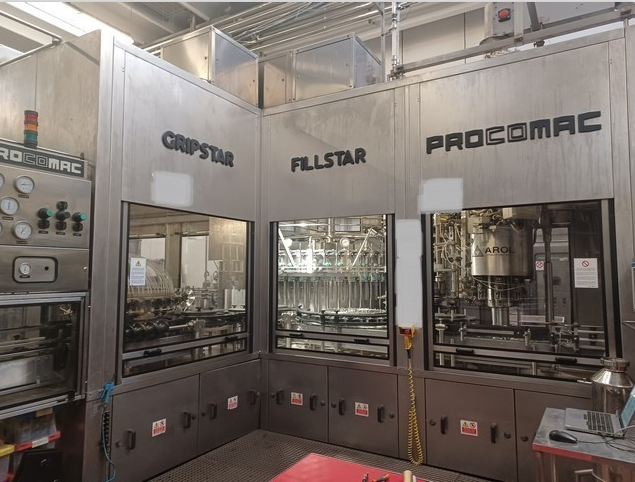 Procomac Isobaric filling monoblock