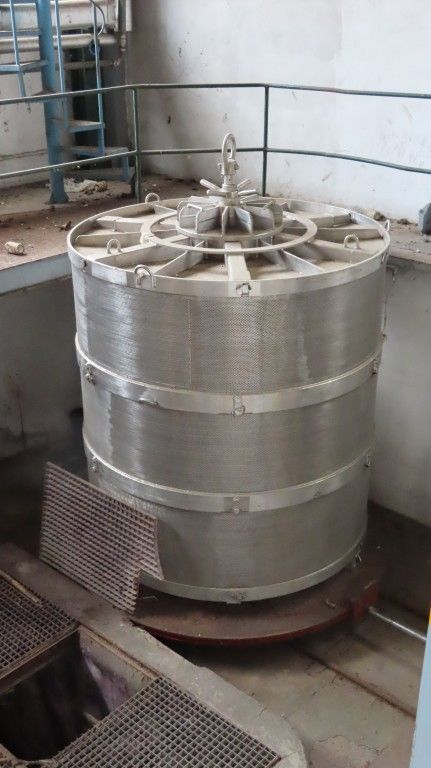 Moline TMH-750 Apparatus to dye flock and cone