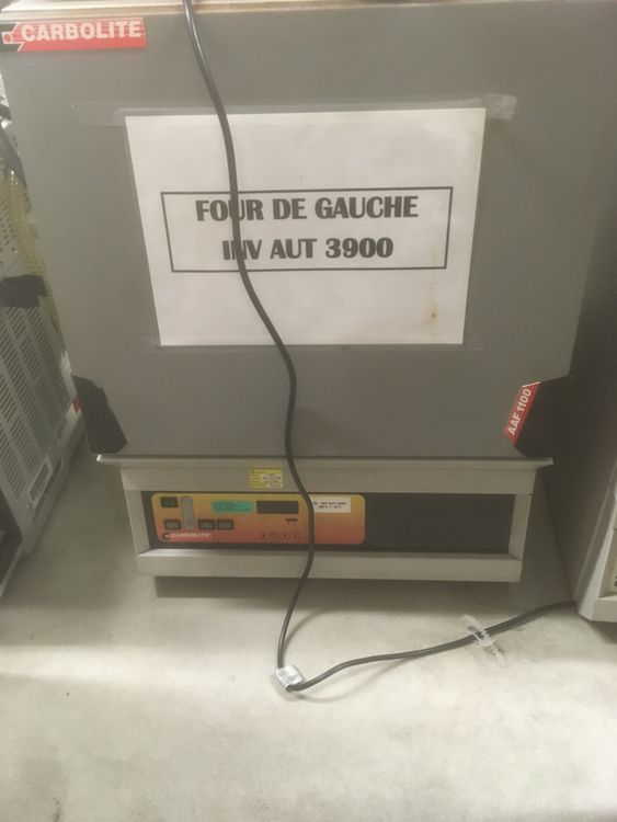 2 Carbolite AAF 1100 Muffle furnace