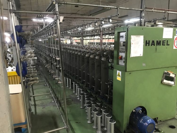 Hamel twisting machine