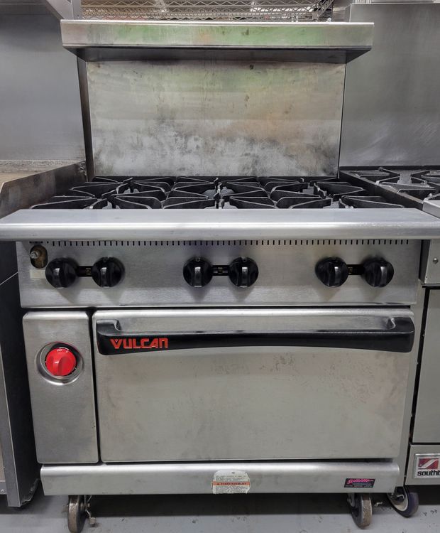 Vulcan G36L 6 BURNER SINGLE OVEN - NAT