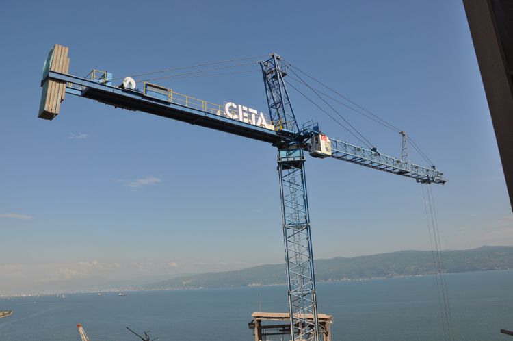 2 Peiner 2 Peiner SK 400 Tower Cranes