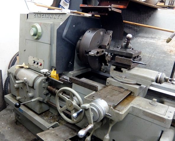 Cincinnati Engine Lathe 640 rpm Hydrashift Lathe