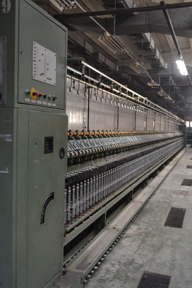 3 Nsc schlumberger CF32D semi worsted spinning frames