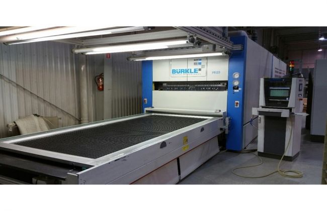 Burkle BTF 1534-1400, Membrane press