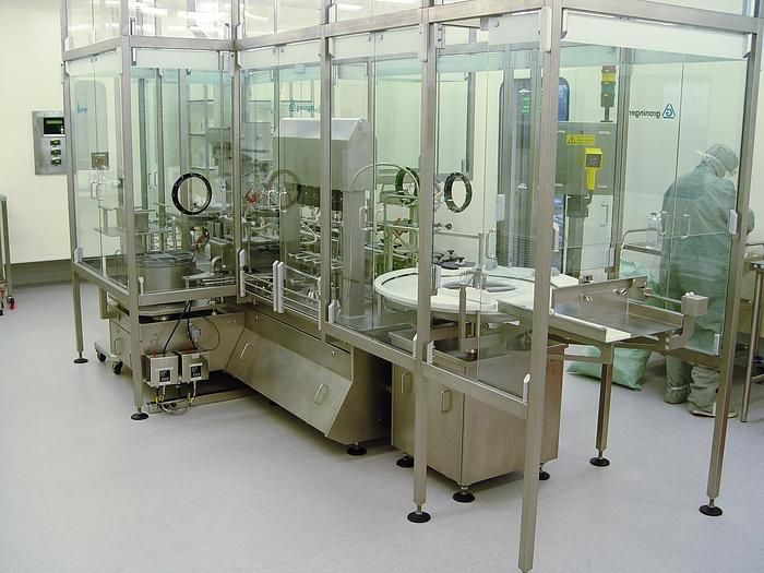Groninger DFVK 6000 Vial Filling Line