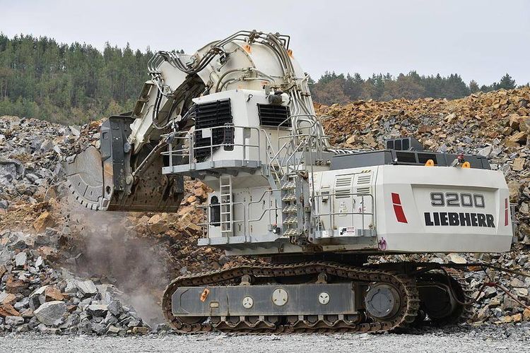 Liebherr R 9200 Electric Tracked Excavator