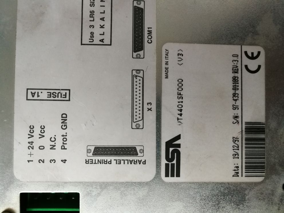 3 ESA VT440 PANNEL ESA VT440 PANNEL