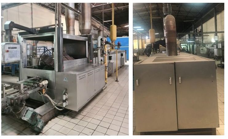 Haas SWAK 64, Wafer line