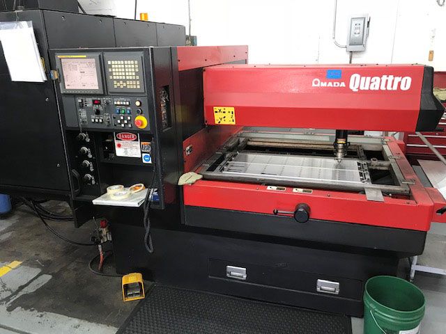Amada Quattro laser cutting system Fanuc 160iL