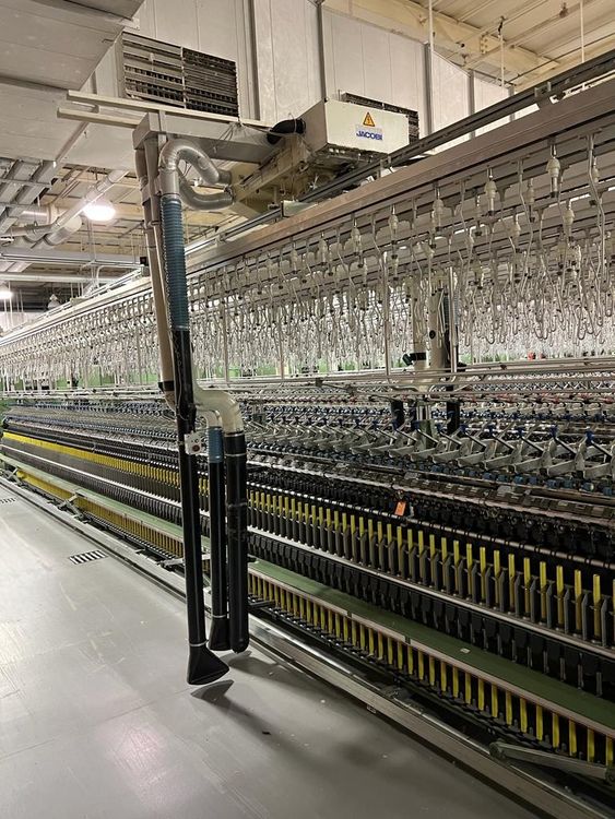 6 Zinser RM350 ring frames