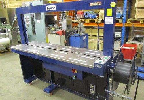 Cyklop International Fully Automatic Strapping Machine