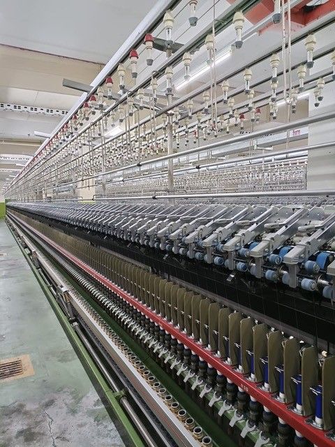 Rieter Complete ring spinning plant 14.832 spindles