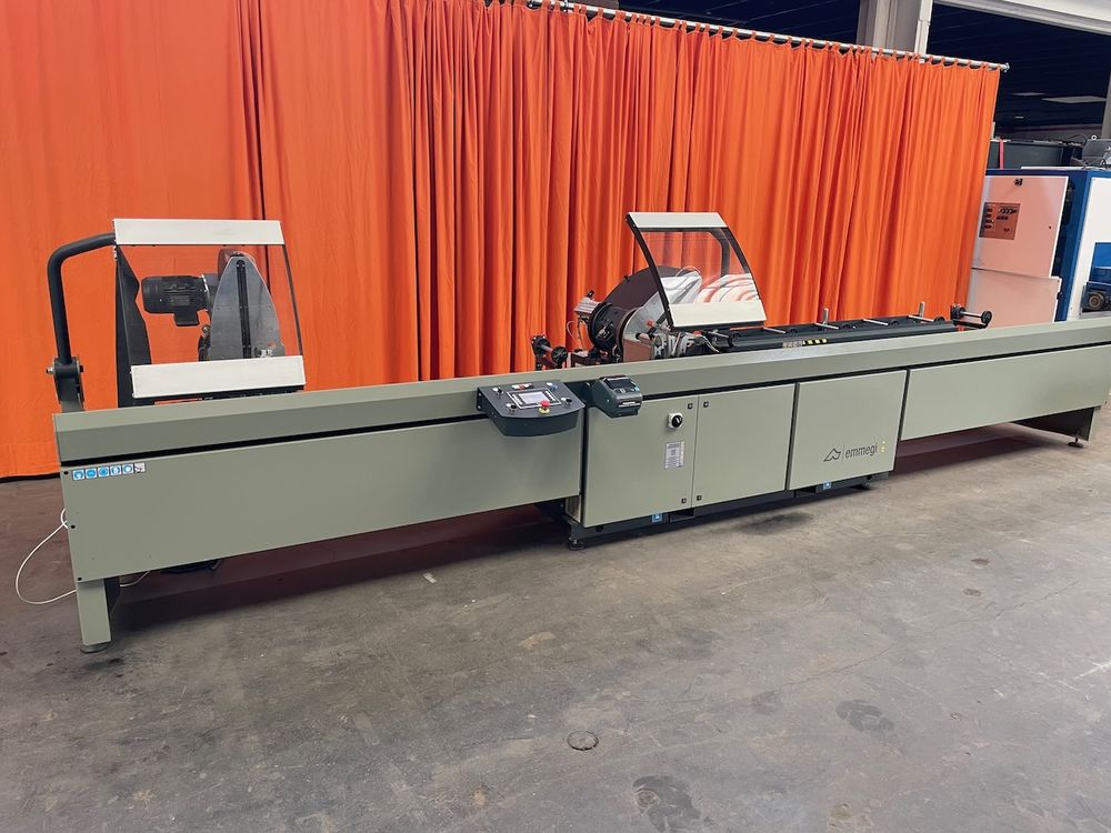 Emmegi PRECISION C2-5 TU/5 Twin-head electronic cutting-off machine