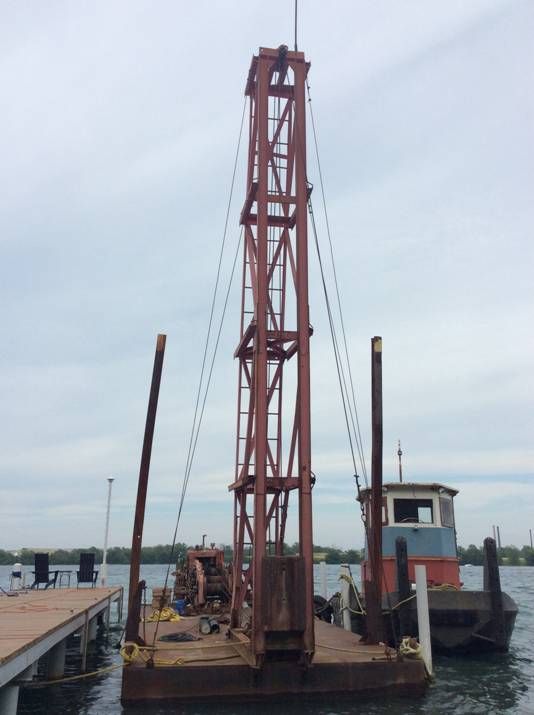 Pile Driving Barge 35' x 14' x 1.5'