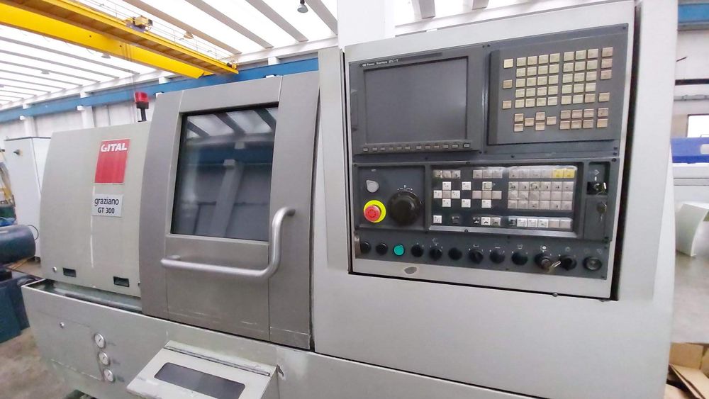 Graziano CNC Fanuc 21i - T 5000 rpm GT300 CNC 2 Axis