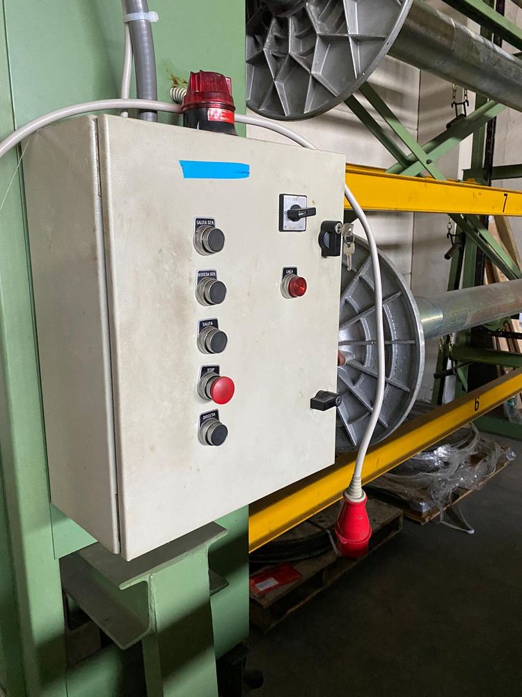 Paternoster Beam storage, Warp beam transport