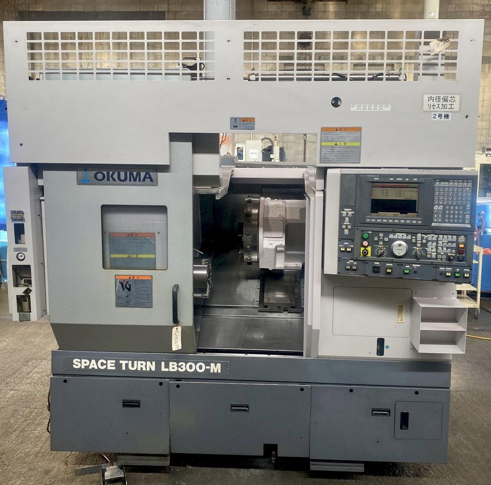 Okuma Okuma OSP-U100L CNC Control 4500 RPM LB-300M 2 Axis