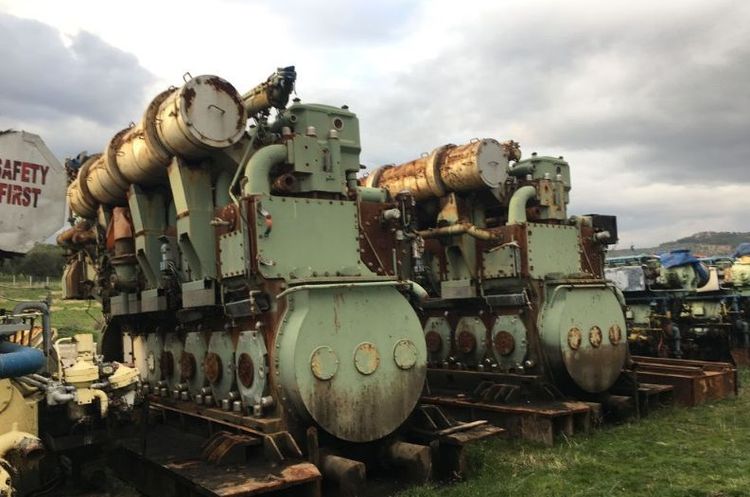 Sulzer 6ZAL40S Complete Engines Marine Diesel Engine