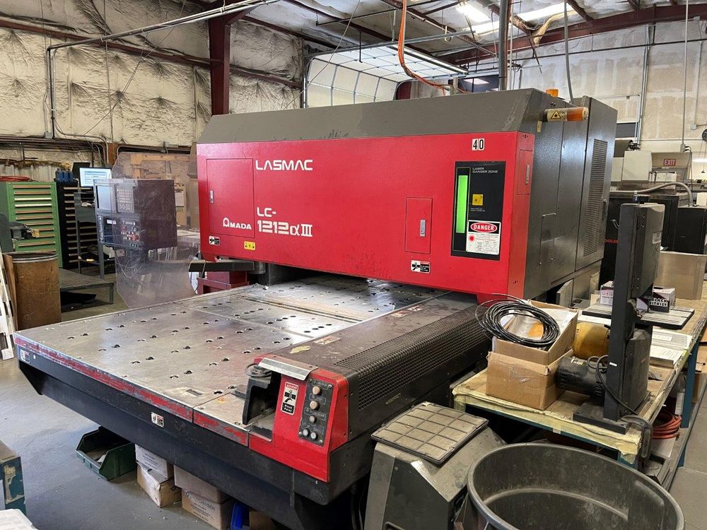 Amada LC1212 Laser GE FANUC 16L CNC CONTROL