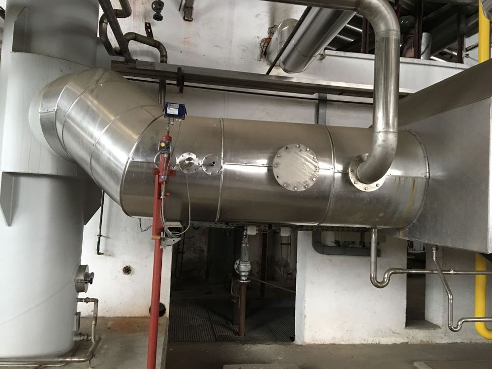 Hoval THSD-I 8000, Steam boiler plant 8 t steam/h (5216 kW)