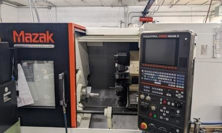 Mazak Mazatrol Matrix Nexus 2 6000 RPM Quick Turn Nexus 200MSII 2 Axis