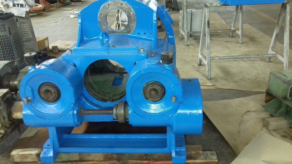 2 Jones Beloit 26'' DD refiner complete with motor