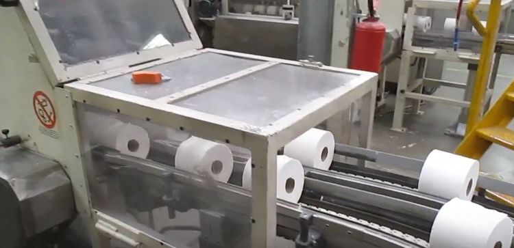 Perini log saw Mdl. 140 + full Trimex Mdl.51.01