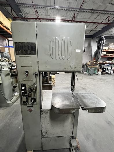 Grob NS-18 Band Saw Semi Automatic