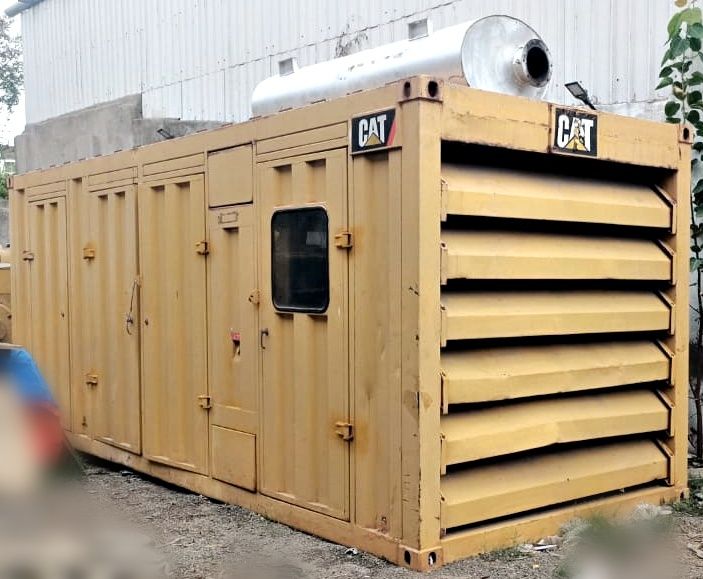 Caterpillar || Containerized Caterpillar C-18 Generator Set || 600 kva ...