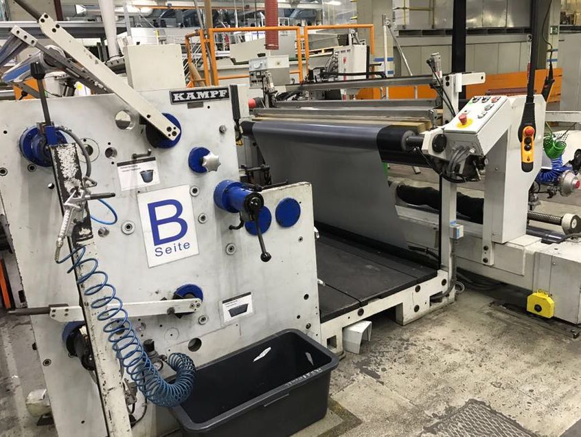 Kampf KS 106 GL Slitter rewinder for sensitive papers & films, last ...