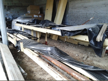 Carle & Montanari Cavemil 275, Moulding line for chocolate