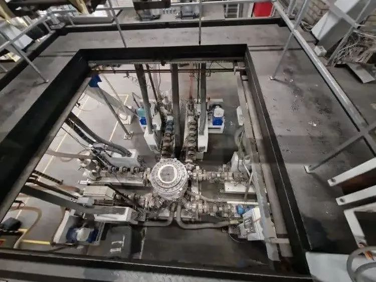 Barmag Blown film extrusion line