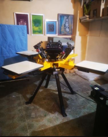Riso QS200 Screen printing