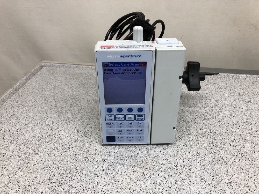 Sigma Spectrum Infusion Pump