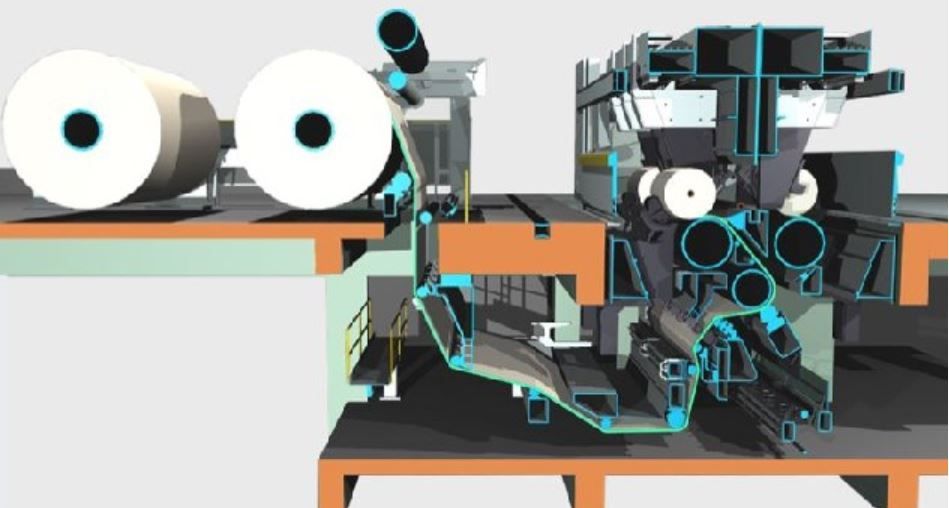 Voith Duo Former Paper Machine 4.620 mm 45- 75gsm 115 000 TPA.